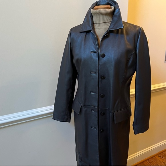 Charles Klein | Jackets & Coats | Charles Klein Smooth Brown Leather ...